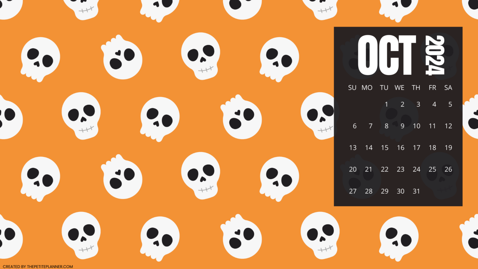 October Desktop Wallpaper (Free Downloads!)