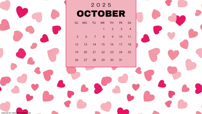 October Desktop Wallpaper (Free Downloads!)
