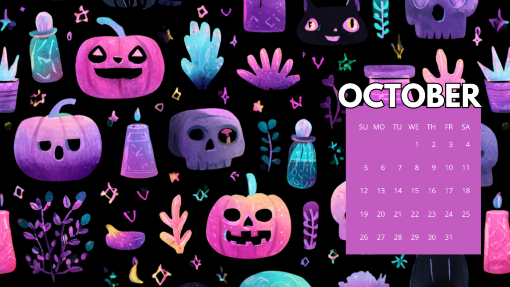 October Desktop Wallpaper (Free Downloads!)