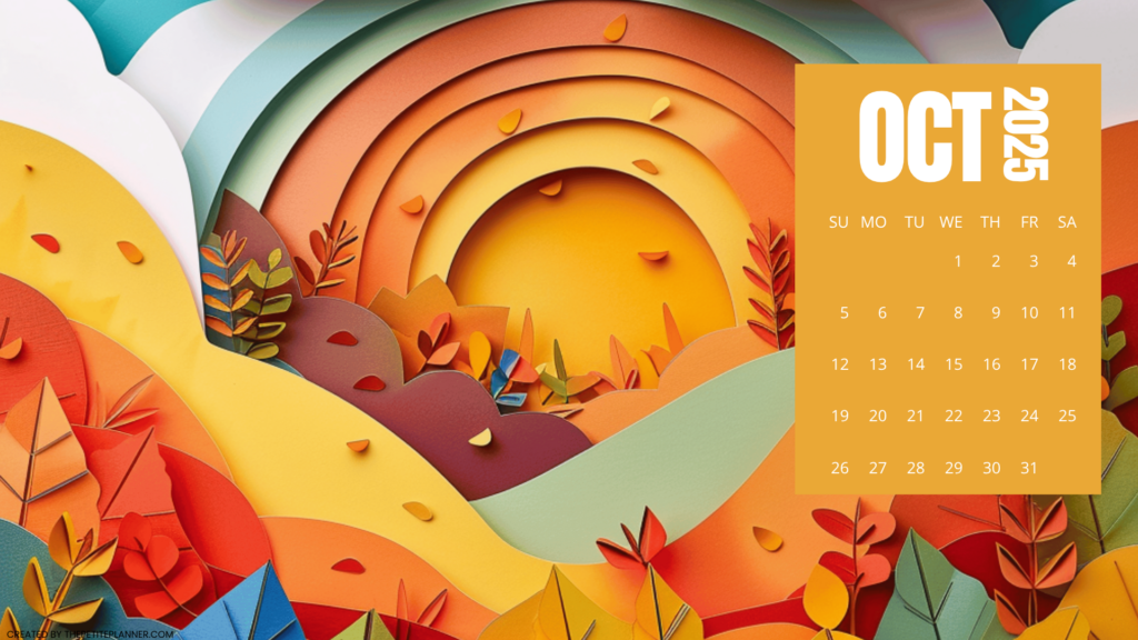 October Desktop Wallpaper (Free Downloads!)