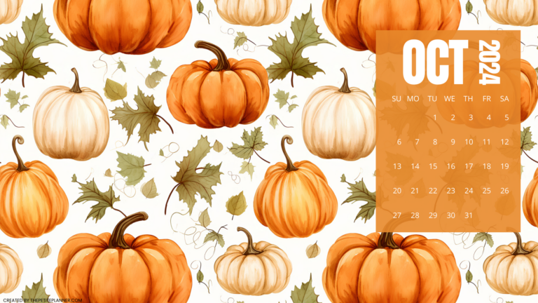 October Desktop Wallpaper (Free Downloads!)