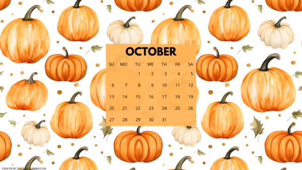 October Desktop Wallpaper (Free Downloads!)