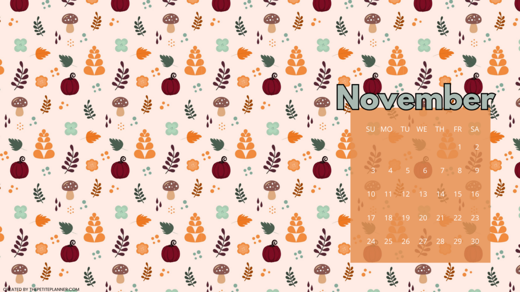 November Wallpaper for Desktop (Free Downloads!)