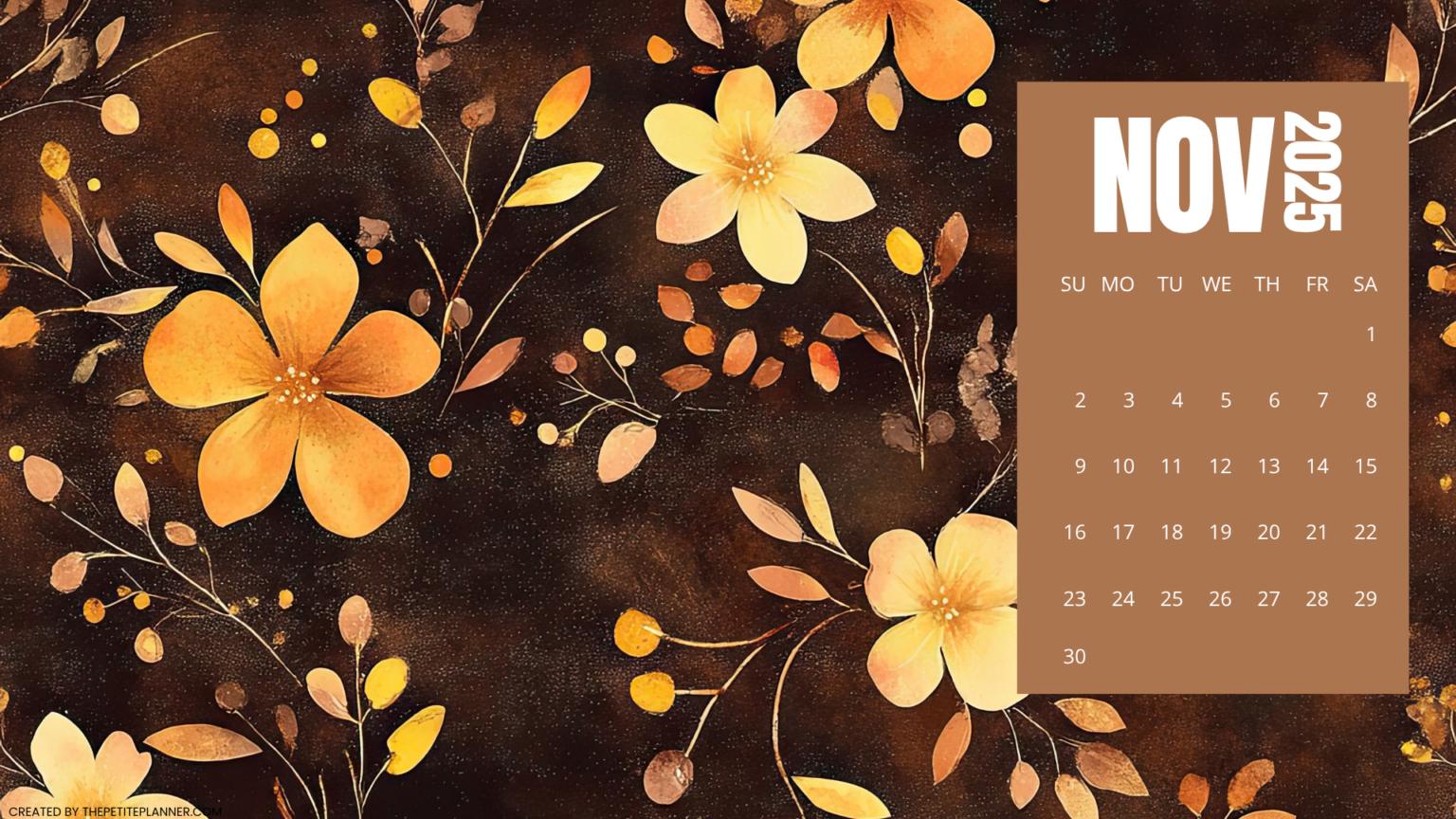 November Wallpaper for Desktop (Free Downloads!)