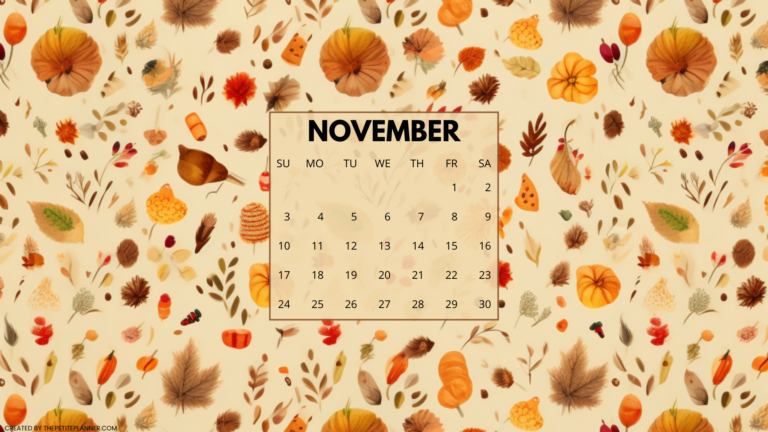 November Wallpaper for Desktop (Free Downloads!)