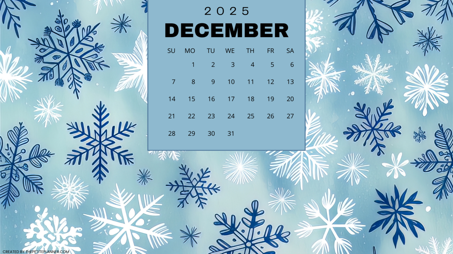 December Backgrounds for Desktop (Free Downloads!)