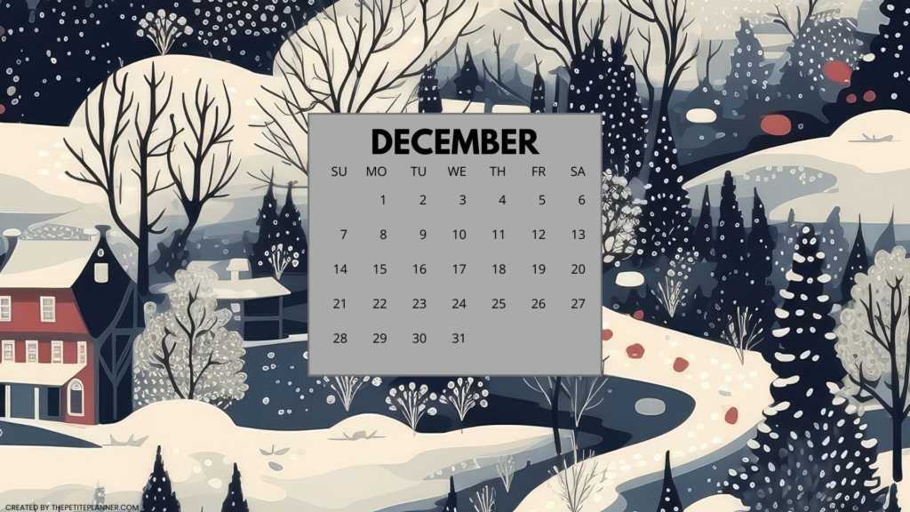 December Backgrounds for Desktop (Free Downloads!)