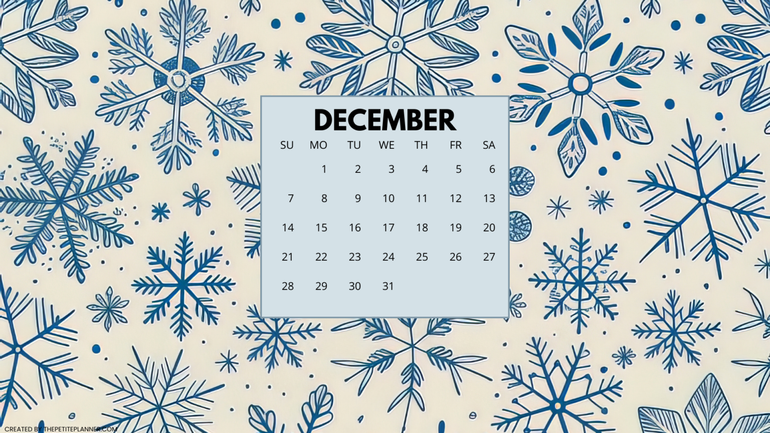 December Backgrounds for Desktop (Free Downloads!)