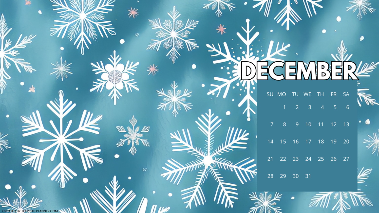 December Backgrounds for Desktop (Free Downloads!)