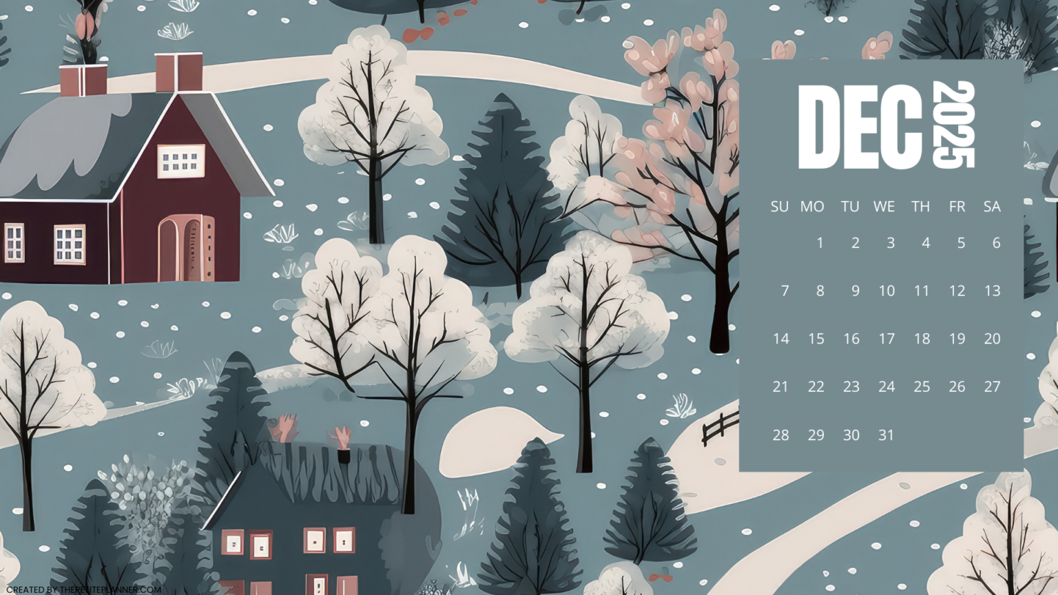 December Backgrounds for Desktop (Free Downloads!)