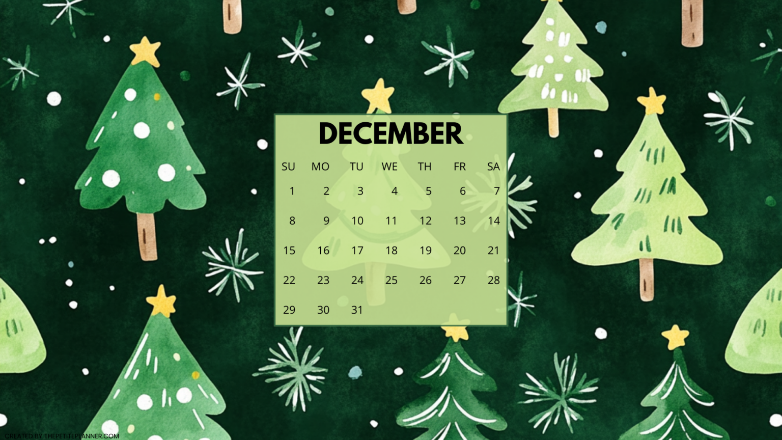 December Backgrounds for Desktop (Free Downloads!)