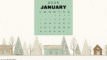 January Desktop Wallpapers for 2025!