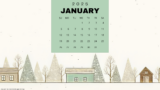 January Desktop Wallpapers for 2025!