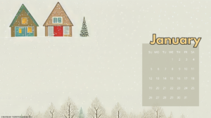 January Desktop Wallpapers for 2025!