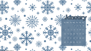 January Desktop Wallpapers for 2025!