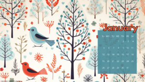January Desktop Wallpapers for 2025!