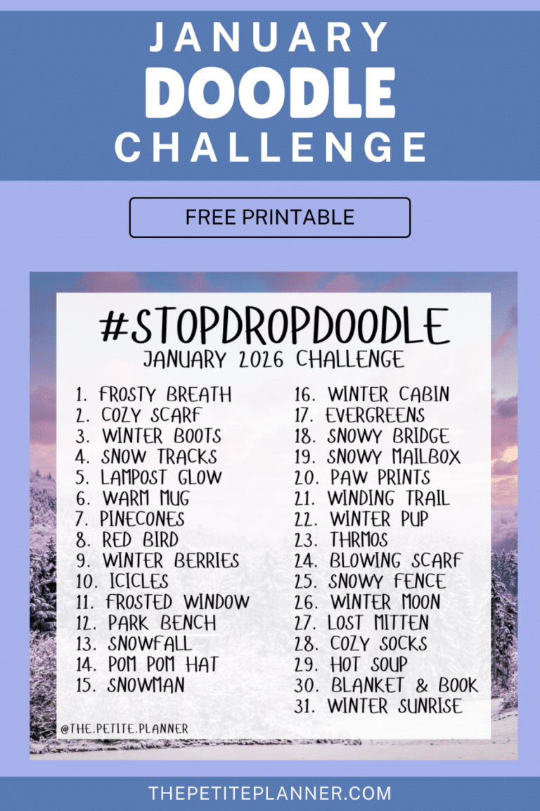 January Doodles Challenge (Updated for 2026!)
