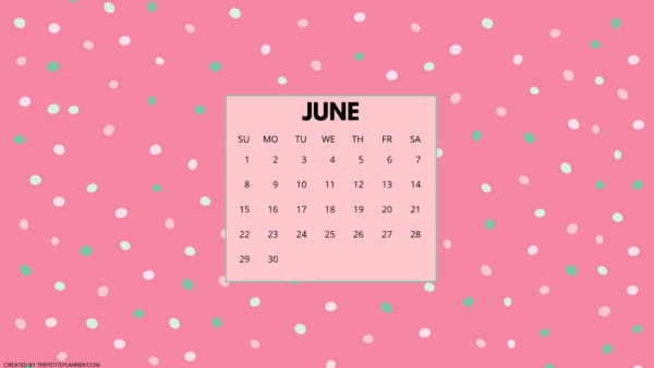 Free June Desktop Wallpaper for Desktop