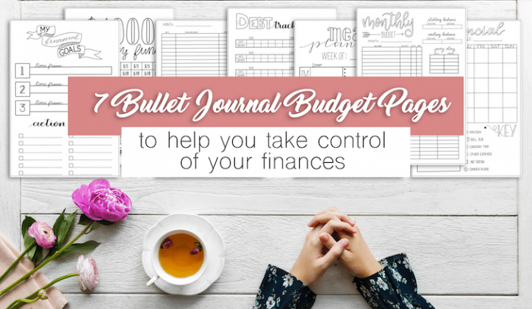 The Ultimate Bullet Journal Budget Setup ⋆ The Petite Planner